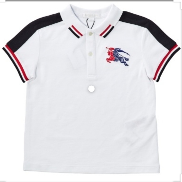 Burberry | Shirts & Tops | New Burberry Eric Polo Shirt Size Y | Poshmark